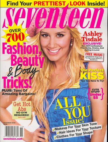 Seventeen, November 2008 Issue: Editors of SEVENTEEN Magazine: Amazon ...