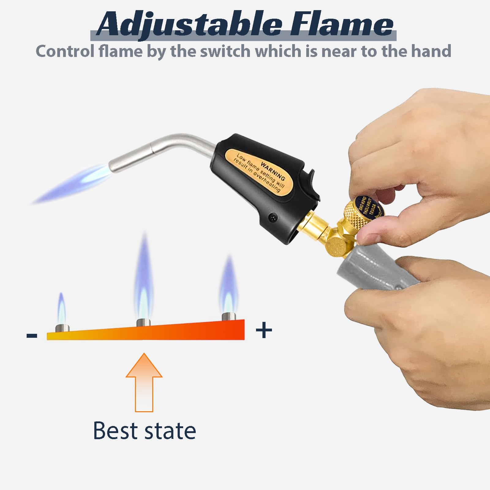 Soplete Para Soldar Cobre Propane Torch Head, Map Gas Torch With ...