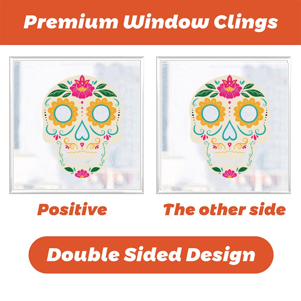 Day Of The Dead Face Stickers Aazon.co: Whaline 9 Sheet Back To School ...