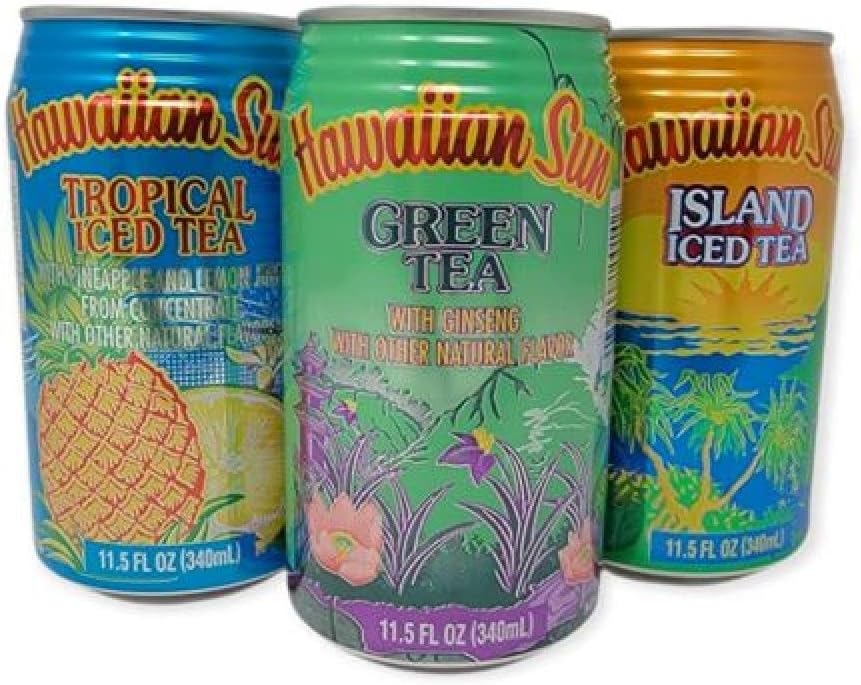 Amazon.com : Hawaiian Sun Island Ice Tea, 11.5-Ounce (Pack of 24 ...