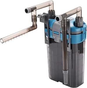 Amazon.com: Ultra Quiet 3-in-1 External Fish Tank Filter Wall-mounted ...
