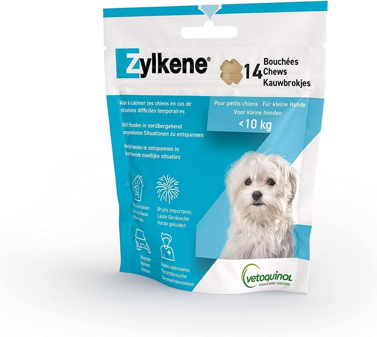 Zylkene® Chews (14x) para reducir el estrés | Para perros pequeños ...