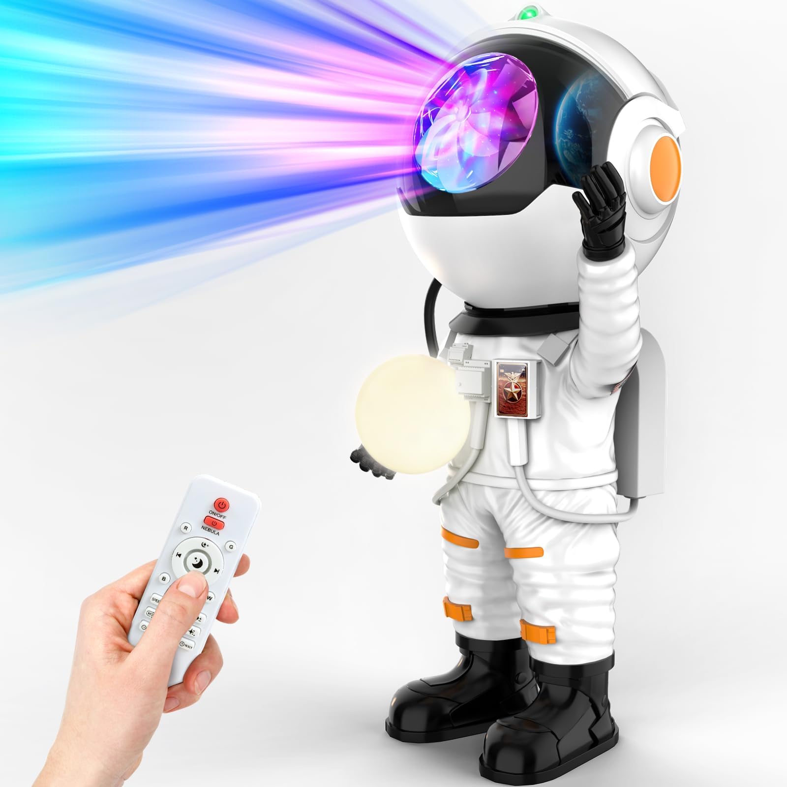 Astronaut Light Projector with Nebula, Astronaut Galaxy Star Projector ...