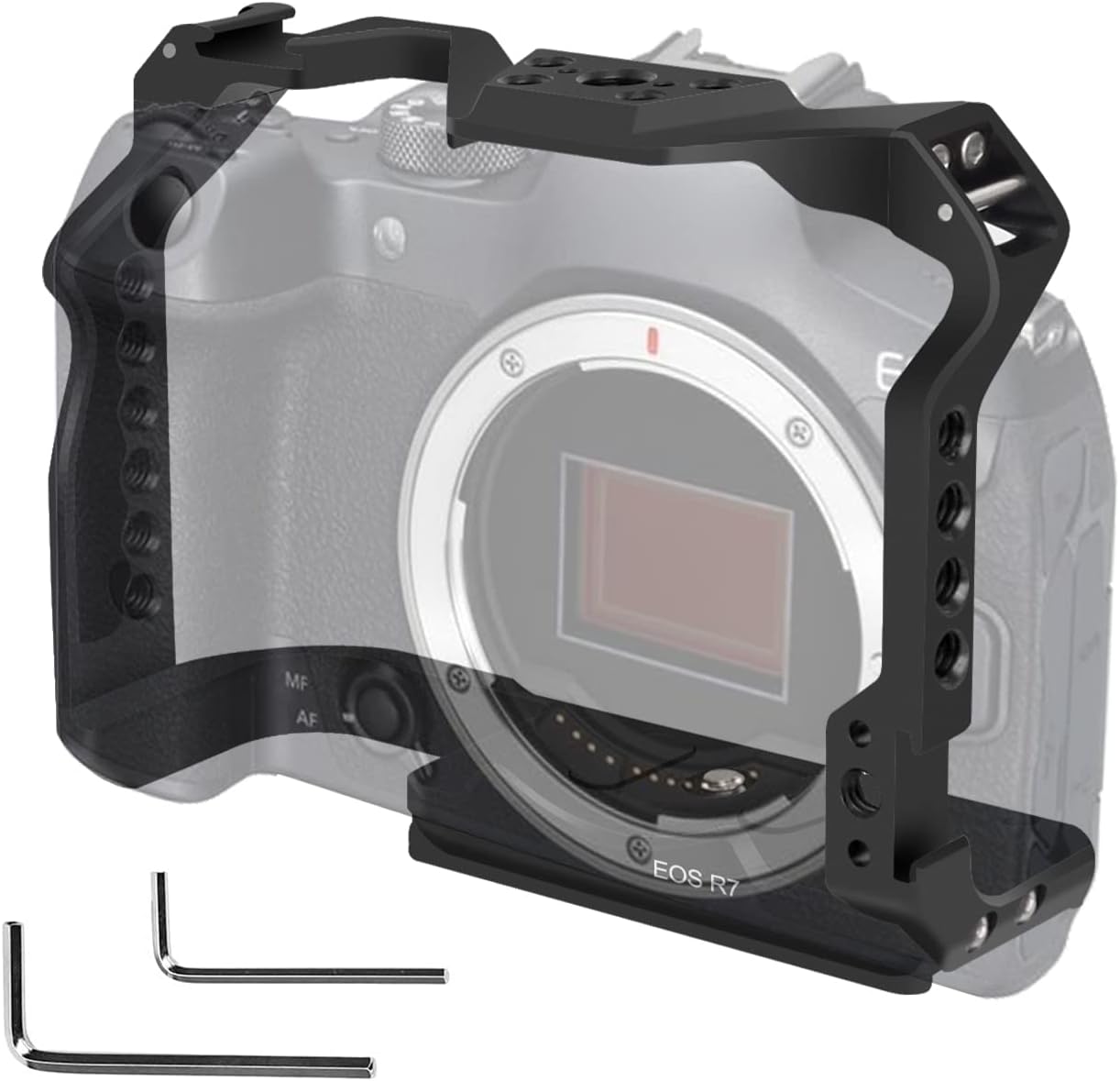 Amazon.com : EOS R7 Camera Cage,EOS R7 Cage for Canon EOS R7 Camera ...