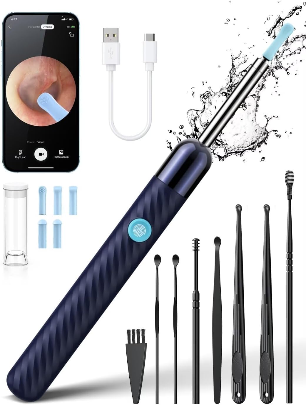 Amazon.com: Ear Wax Removal Tool Camera - Ear Cleaner with 1080P HD ...