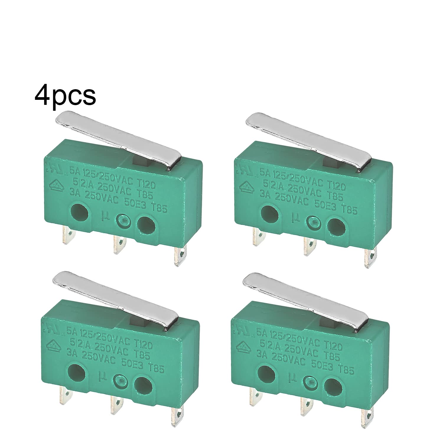 Snapklik.com : Micro Limit Switch SPDT 1NO 1NC Momentary Short Straight ...