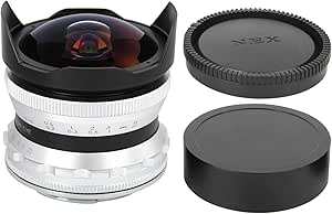 Amazon.com : 7.5MM F2.8 Fisheye Mirrorless Camera Lens for Optimize ...