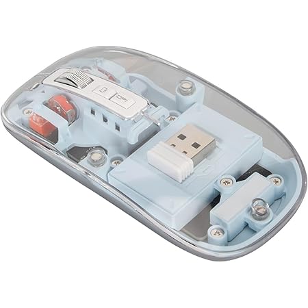 Amazon.in: Buy ZEBRONICS Clear Wireless Mouse with 2.4GHz Wireless ...