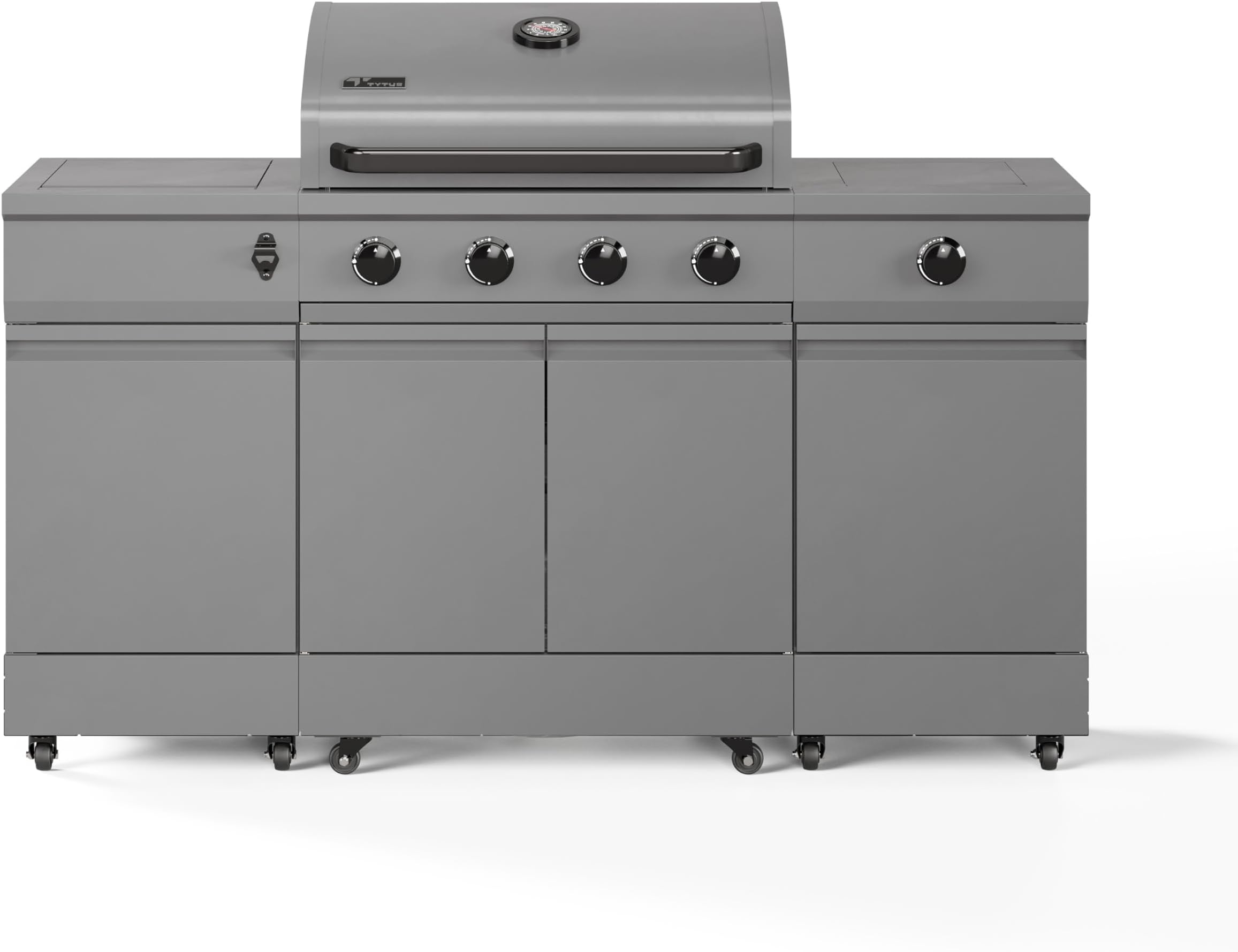 Amazon.com: BIG HORN Gas Grill 6+2 Burners Deluxe Stainless Steel ...