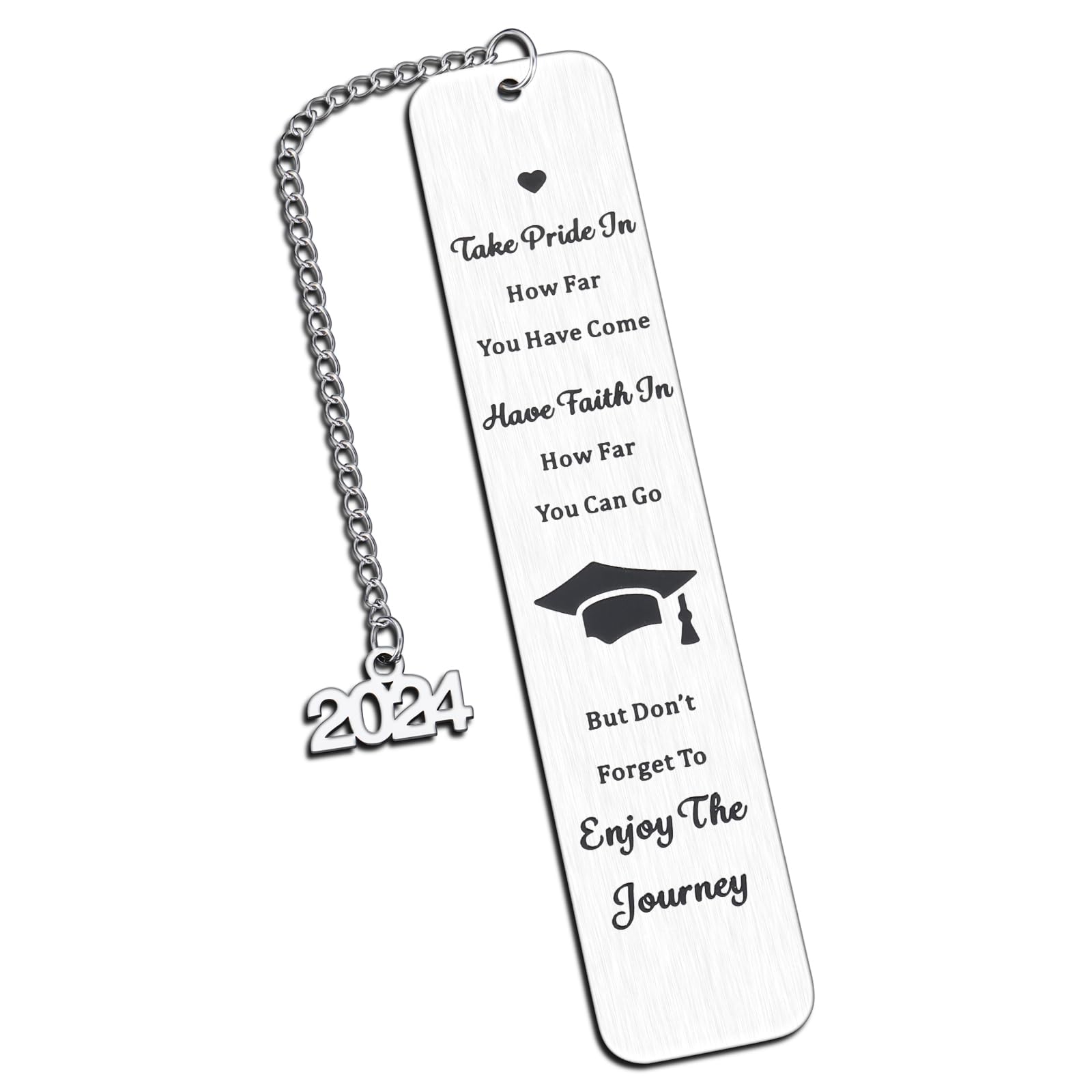 Amazon.com: Graduation Bookmark Gifts for Her Him Class of 2024 Senior ...
