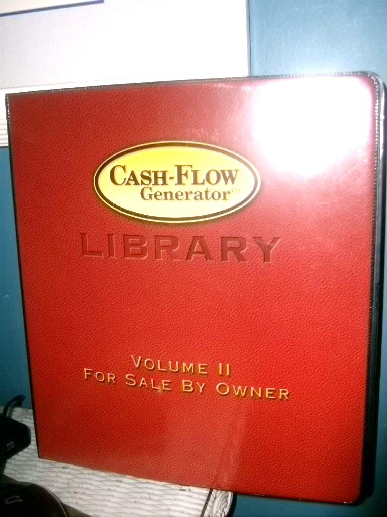 CASH-FLOW GENERATOR - VOLUME II FOR SALE BY OWNER - 4 DISC AND SEALED ...