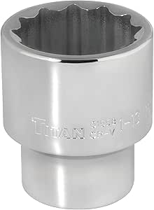 Amazon.com: Titan 61558 1-Inch Drive x 1-13/16-Inch 12-Point SAE Socket ...