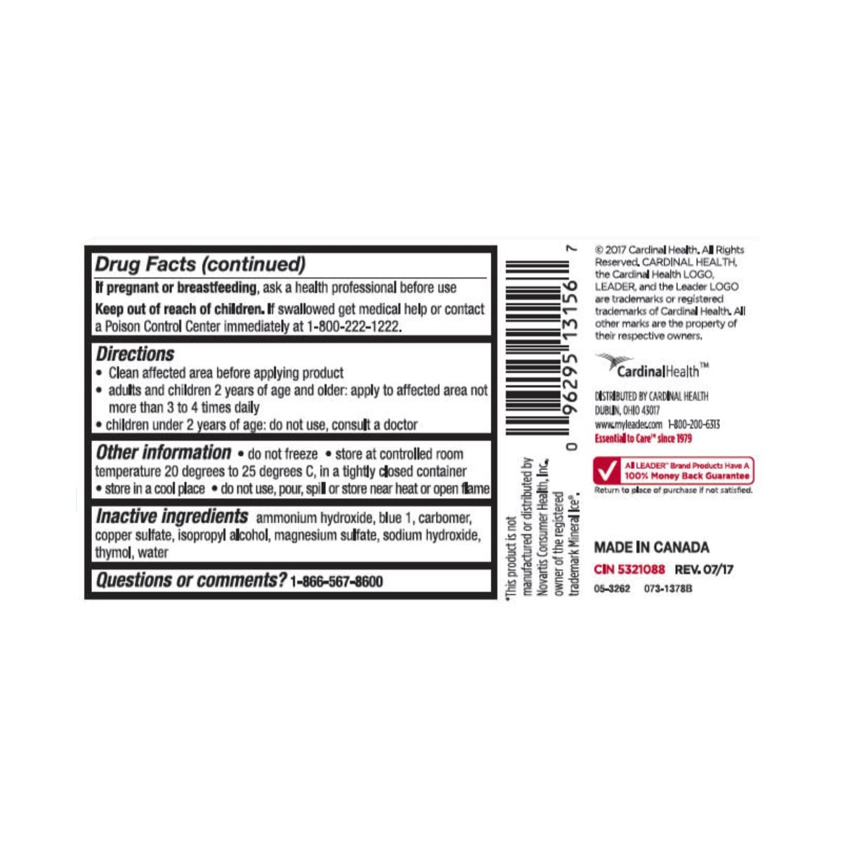 Snapklik.com : Mineral Ice Blue Pain Relieving Gel, Greaseless, Fast ...