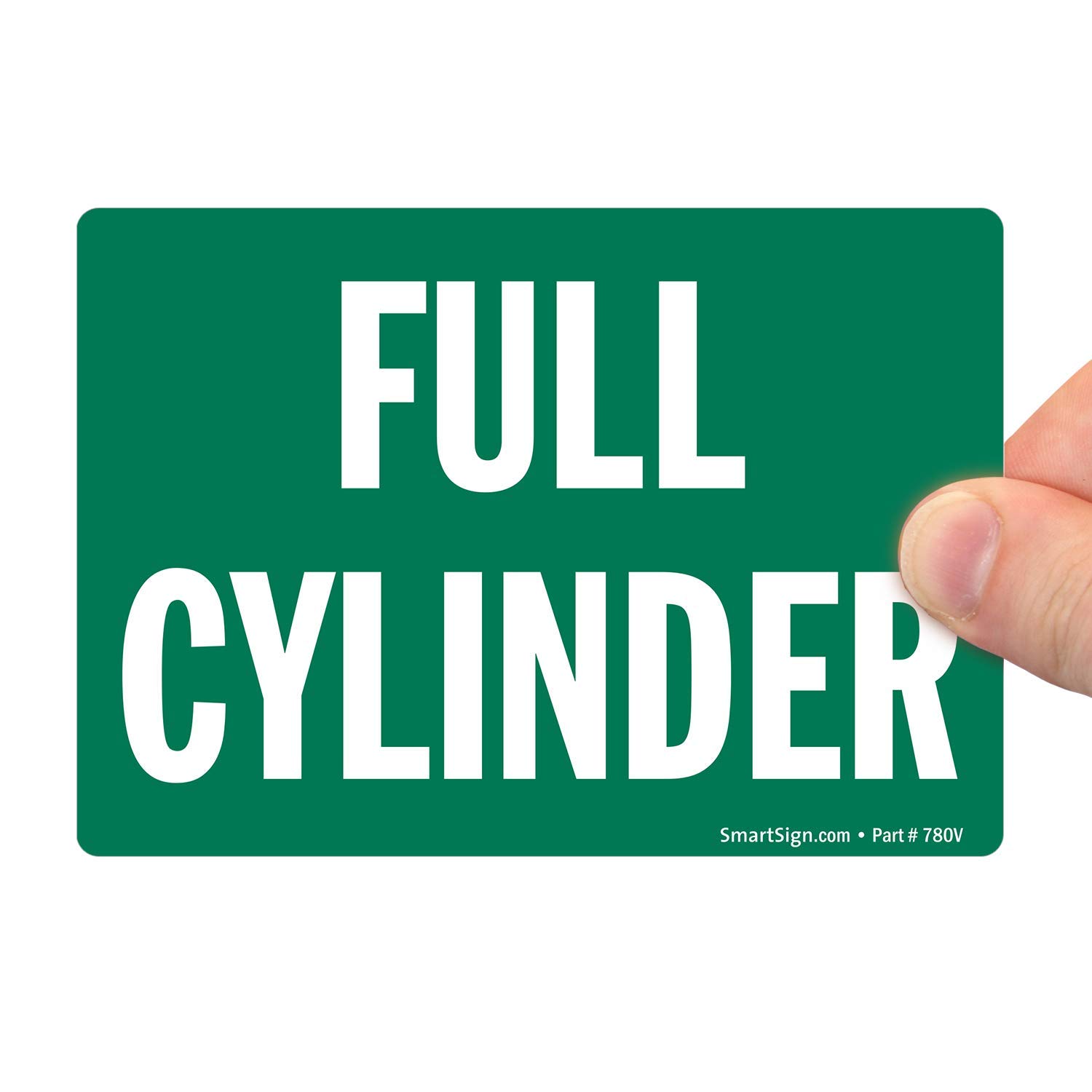 SmartSign-S-2050-EU "Full Cylinder" Label | 3.5" x 5" Laminated Vinyl ...