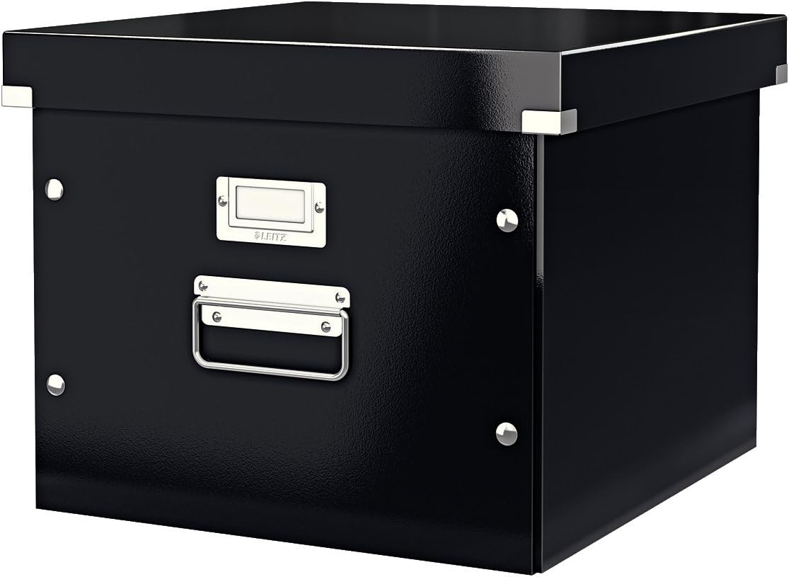 Foolscap Metal File Storage Box - Includes 5 Suspension Files, Plastic ...