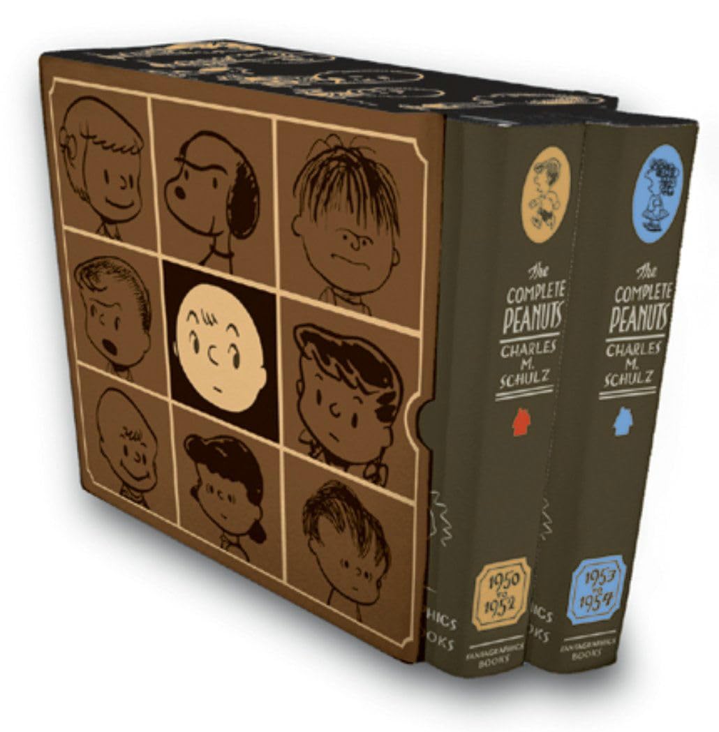 Amazon.com: The Complete Peanuts 1950-1954 Box Set: 9781560976325 ...