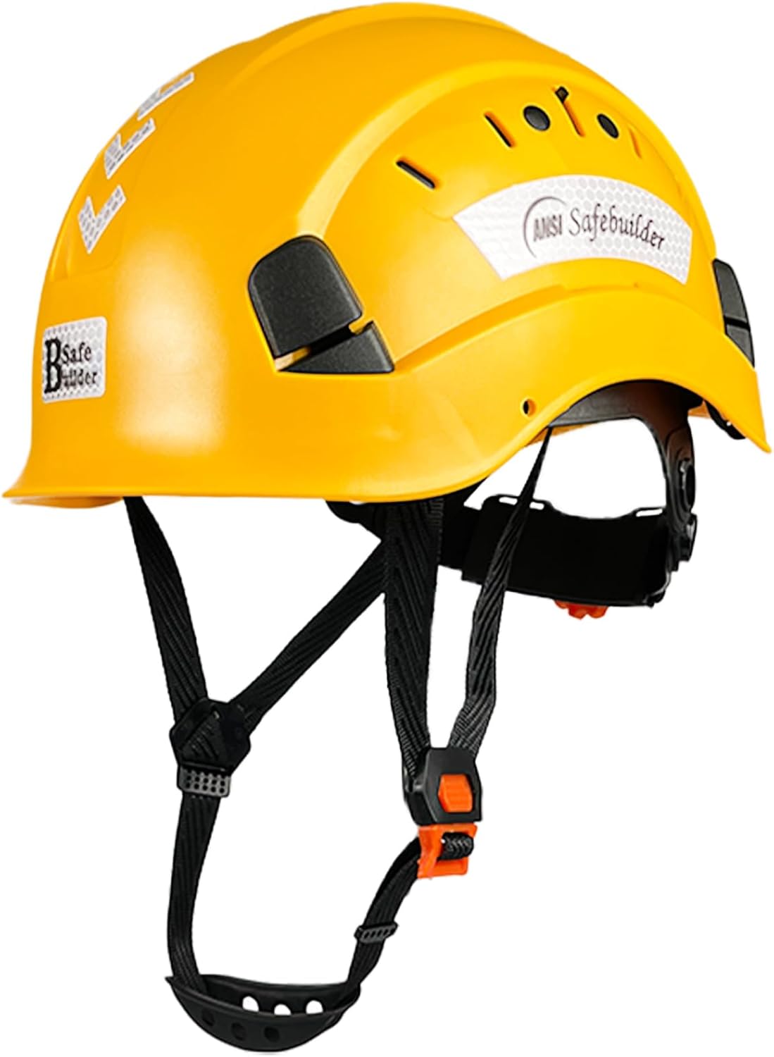 CR06 Casco de seguridad de construcción ABS Sistema de ventilación ajustable aprobado por OSHA ...