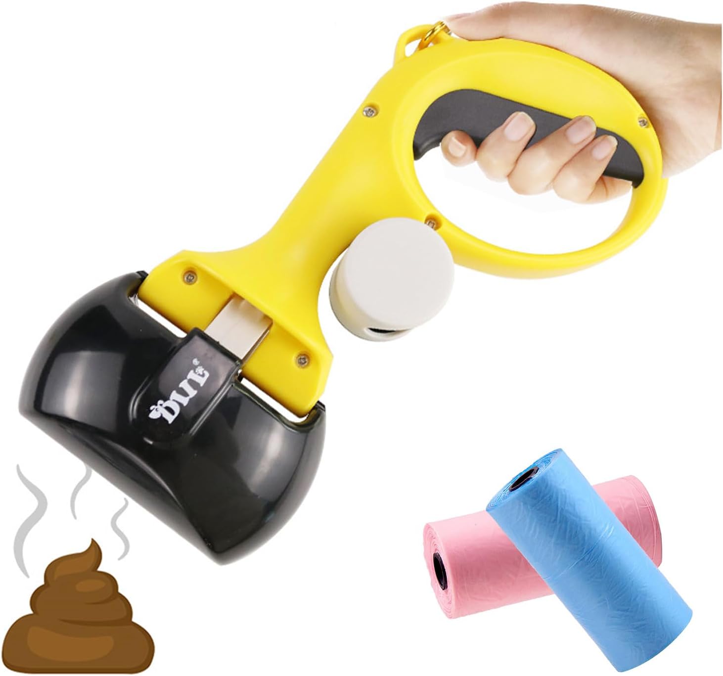 Dog Poop Bin Poop Scoop ABS Environmentally Plastic Portable Cleaner ...