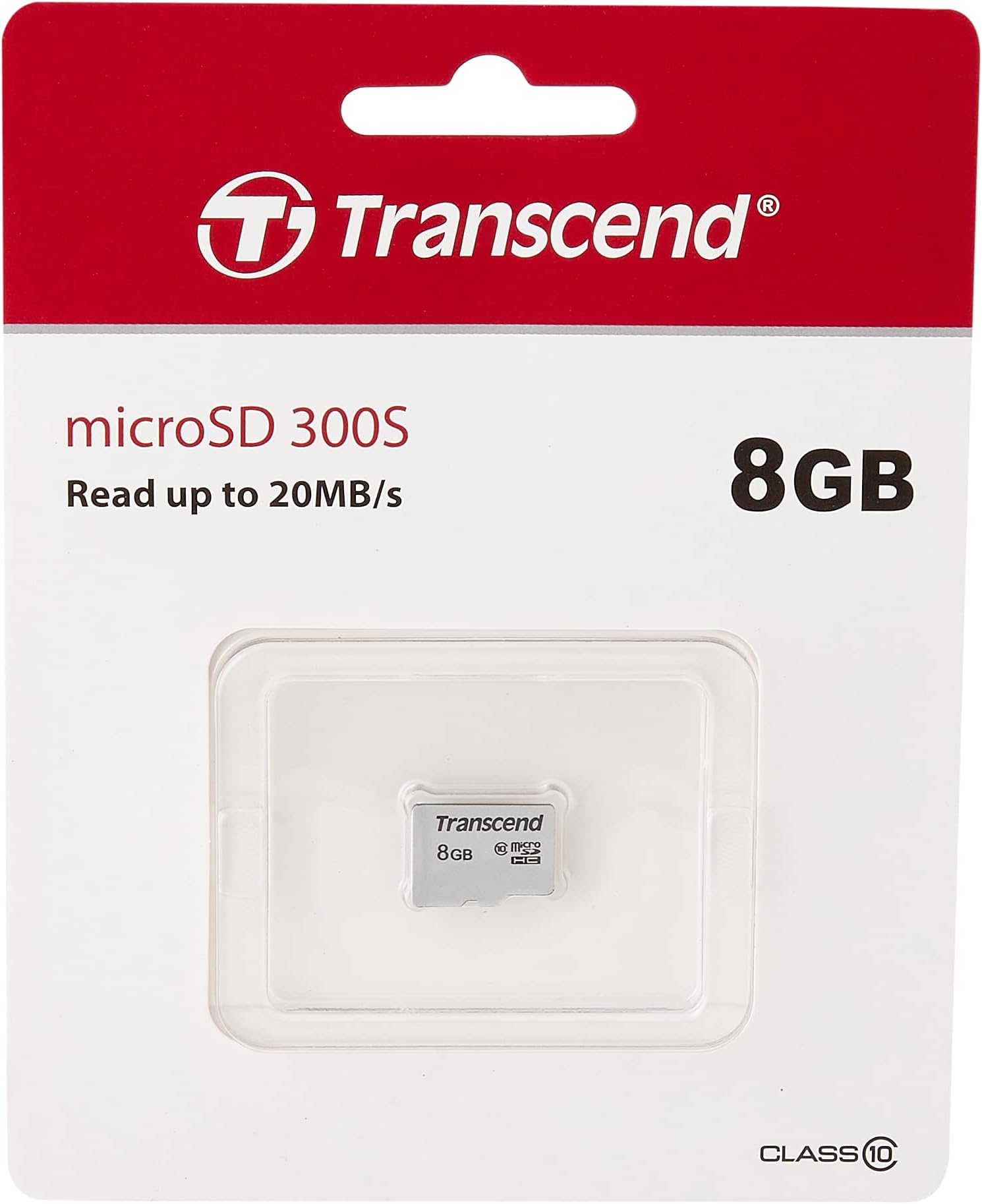 Amazon.com: Transcend 8 GB microSDHC Flash Memory Card TS8GUSDHC6 ...