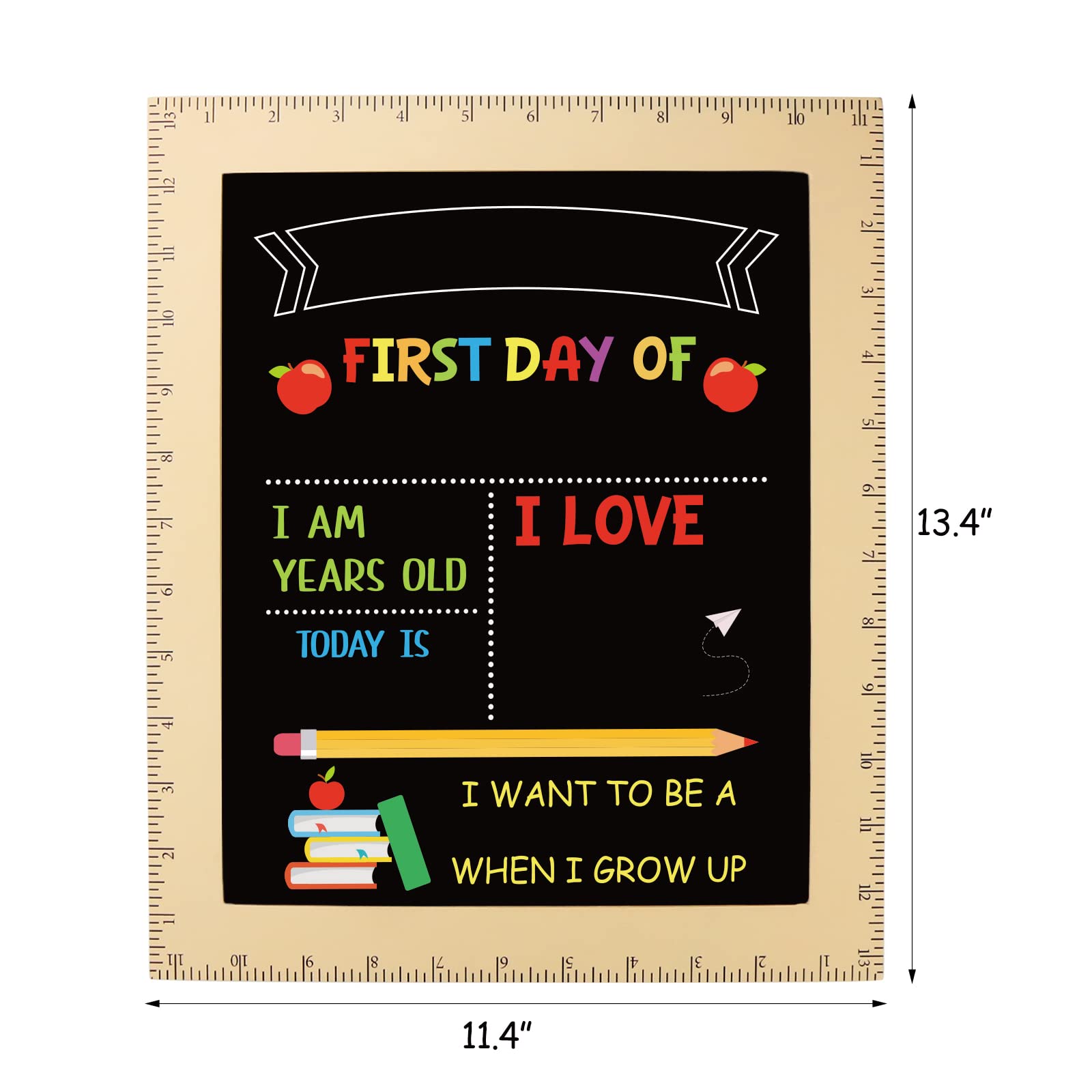 Snapklik.com : First And Last Day Of School Board - First Day Of School ...