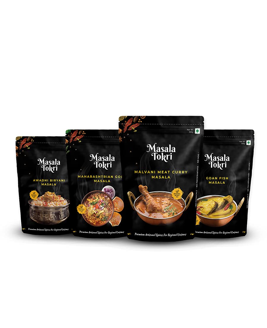 Buy Masala Tokri - Goan Fish Masala, Mahatrian Goda Masala, Malvani ...