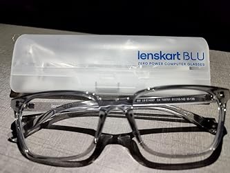 Buy LENSKART BLU | Zero Power Blue Cut Computer Glasses | Anti Glare ...