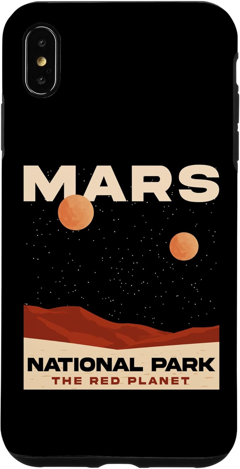 Amazon.com: iPhone XS Max Mars Space Science Planets Solar System Geek ...