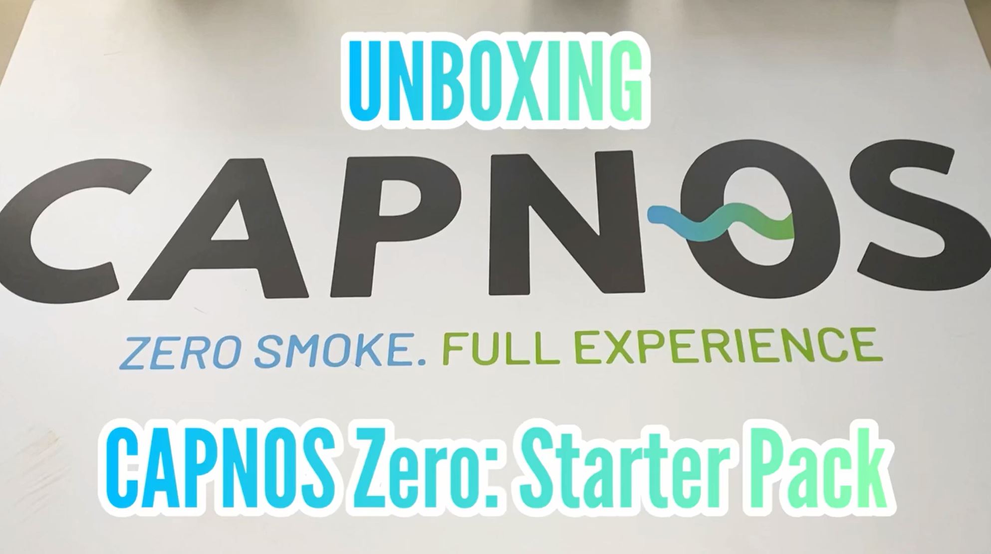 Watch Unboxing the CAPNOS Zero Instructions on Amazon Live