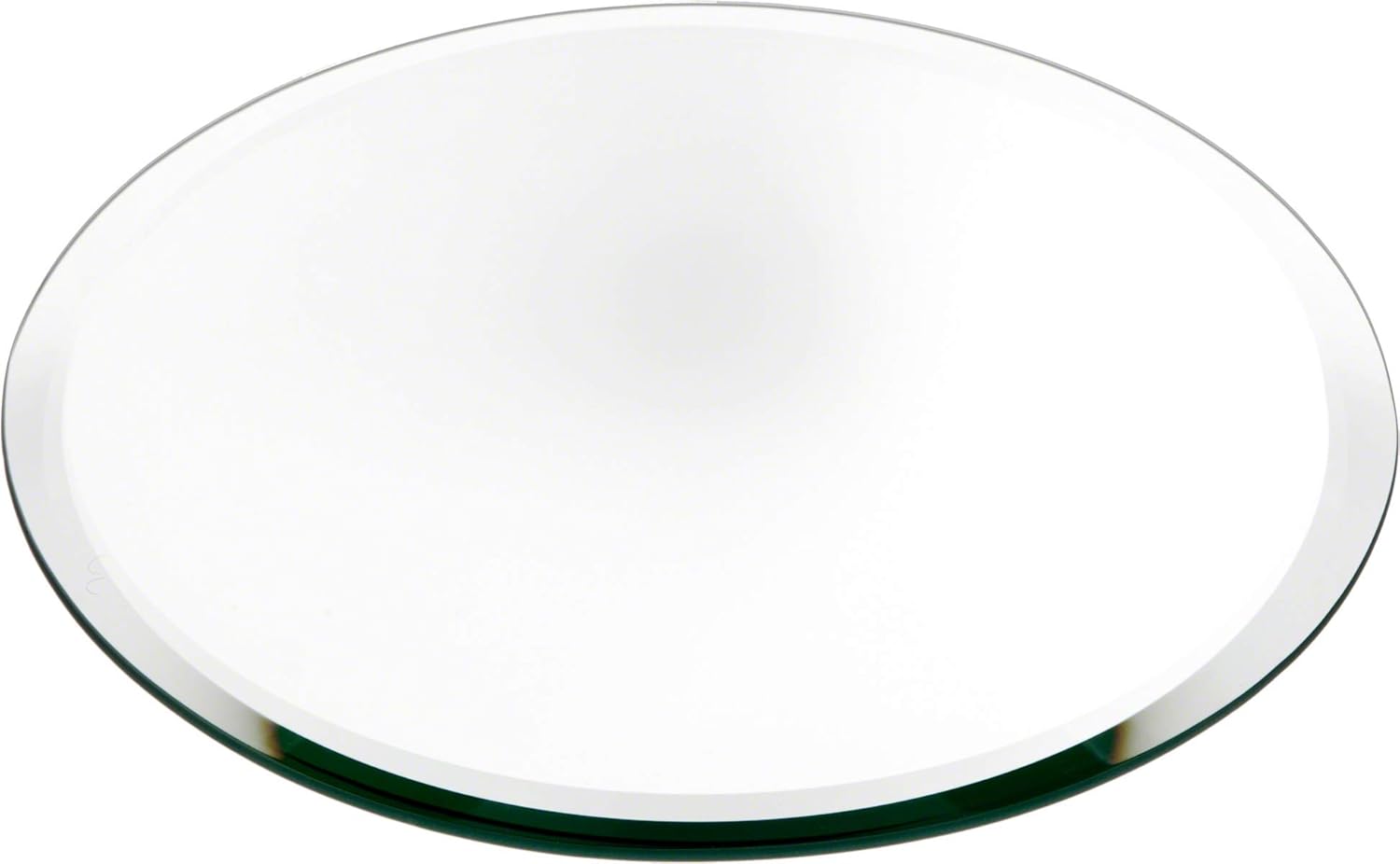 Amazon.com: Plymor Round 5mm Beveled Glass Mirror, 10 inch x 10 inch ...