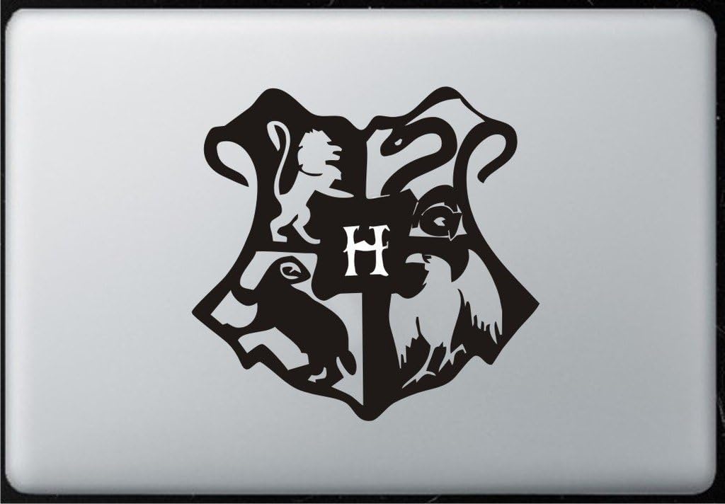 Amazon.com: Hogwarts Crest - Decal Sticker for MacBook, Air, Pro All ...