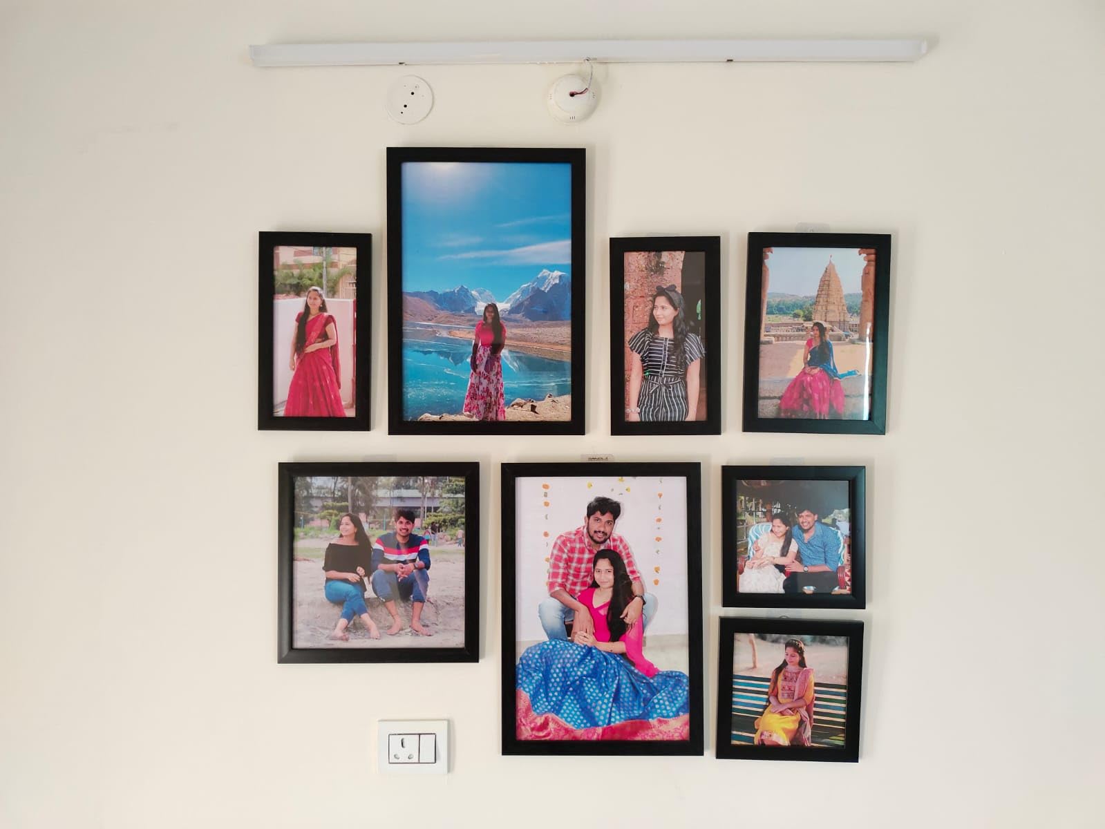 Ritwika's Customised Set of 8 Premium Personalised Print Collage Photo ...