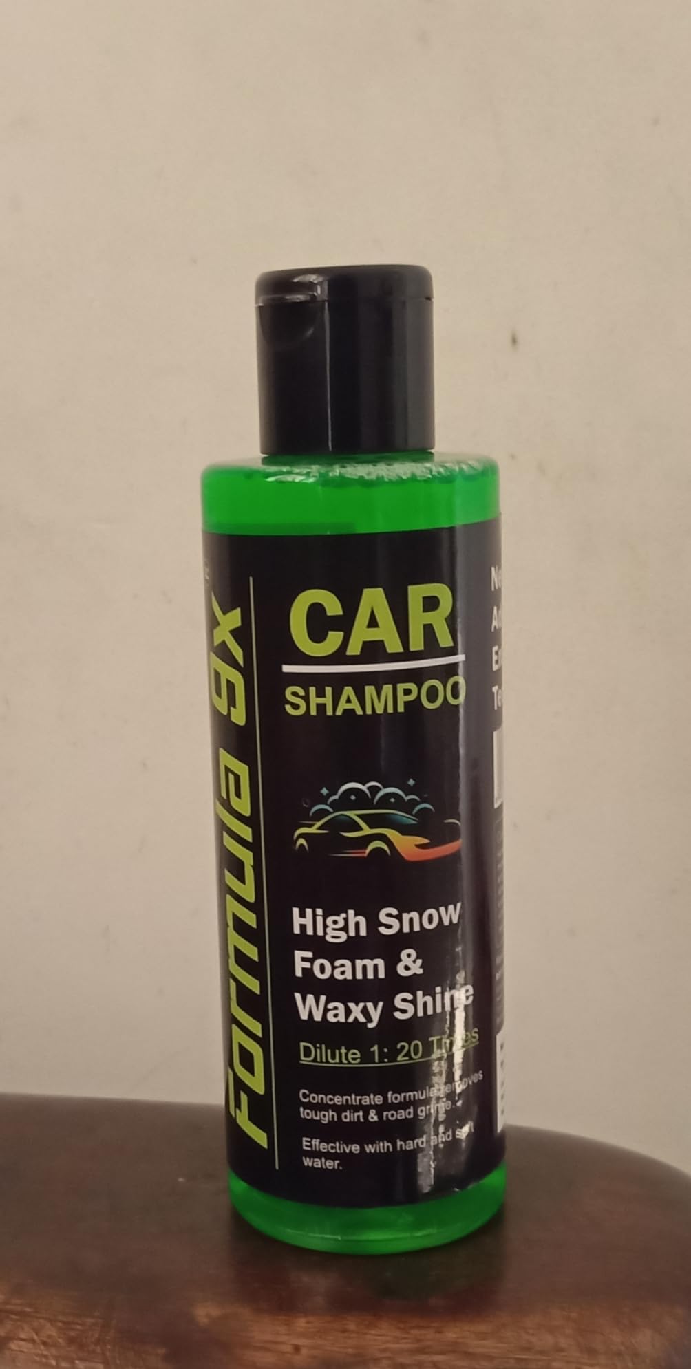 Formula 9X Car Wash Shampoo Concentrate - 200ml | Removes tough dirt ...