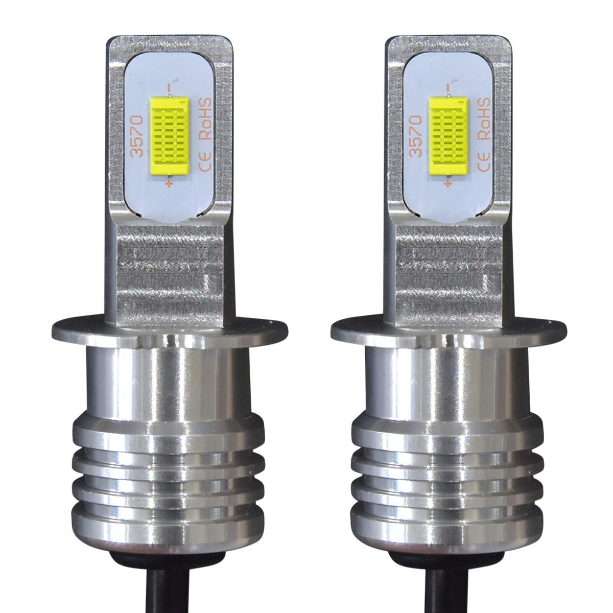 Amazon | H3 H3a H3c H3d LED フォグ 12V 24V フォグランプ バルブ | フォグランプ | 車＆バイク