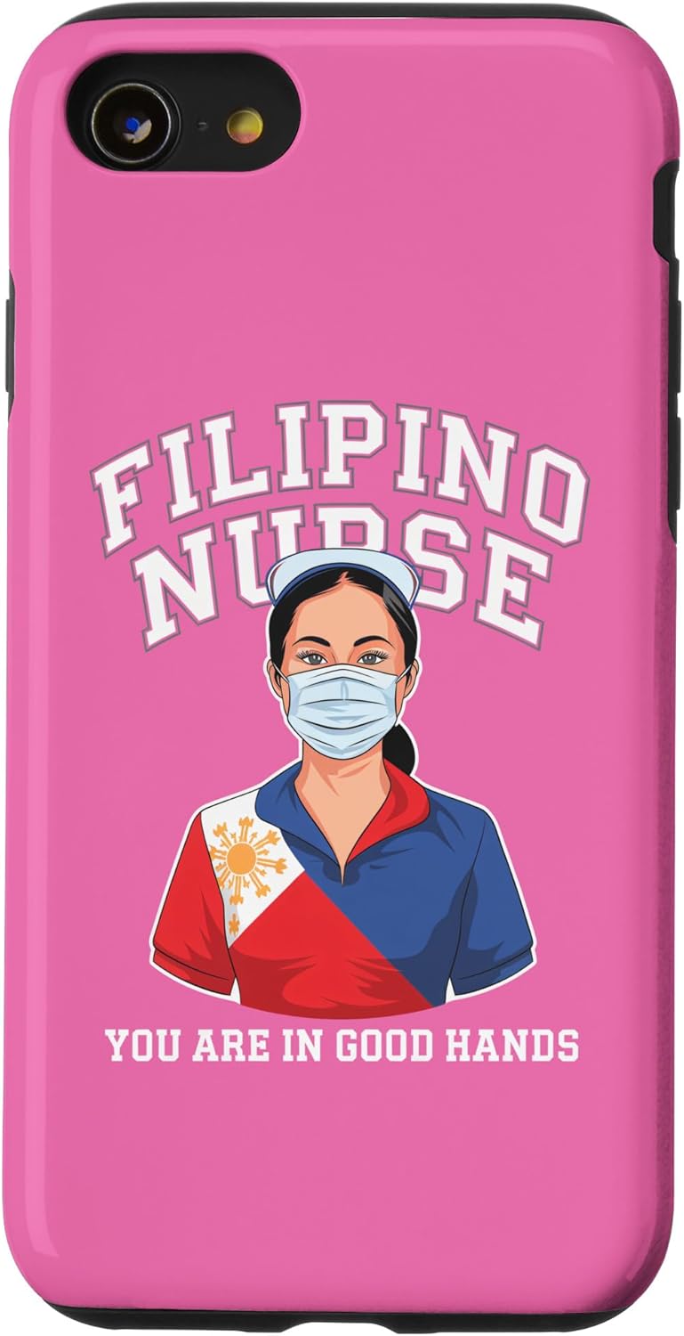 Amazon.com: iPhone SE (2020) / 7 / 8 Proud Filipino Nurse Pinoy ...