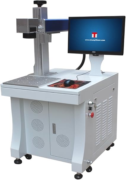 Amazon.com: Triumph 30w Fiber Laser Marking deep Engraving Machine ...