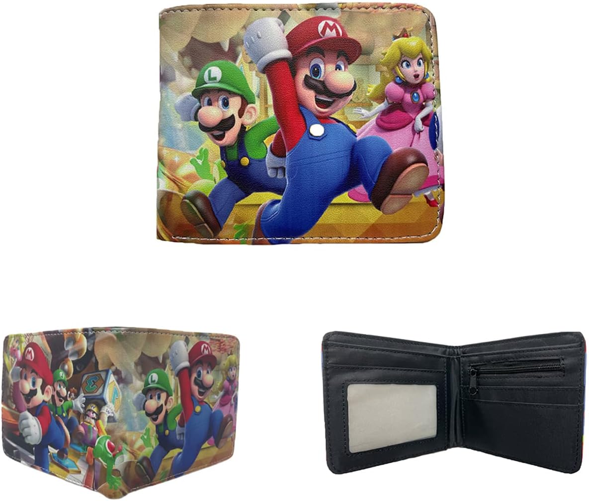 RONIAVL Boys and Girls Ghildren's Wallets Cartoon Characters Fun Wallet ...