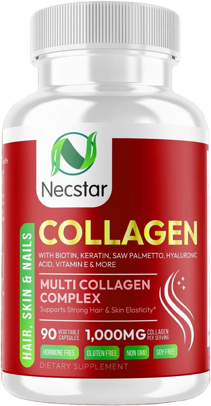 Amazon.com: PureNature Collagen Ultra 90 Capsules Penta Collagen with 5 ...