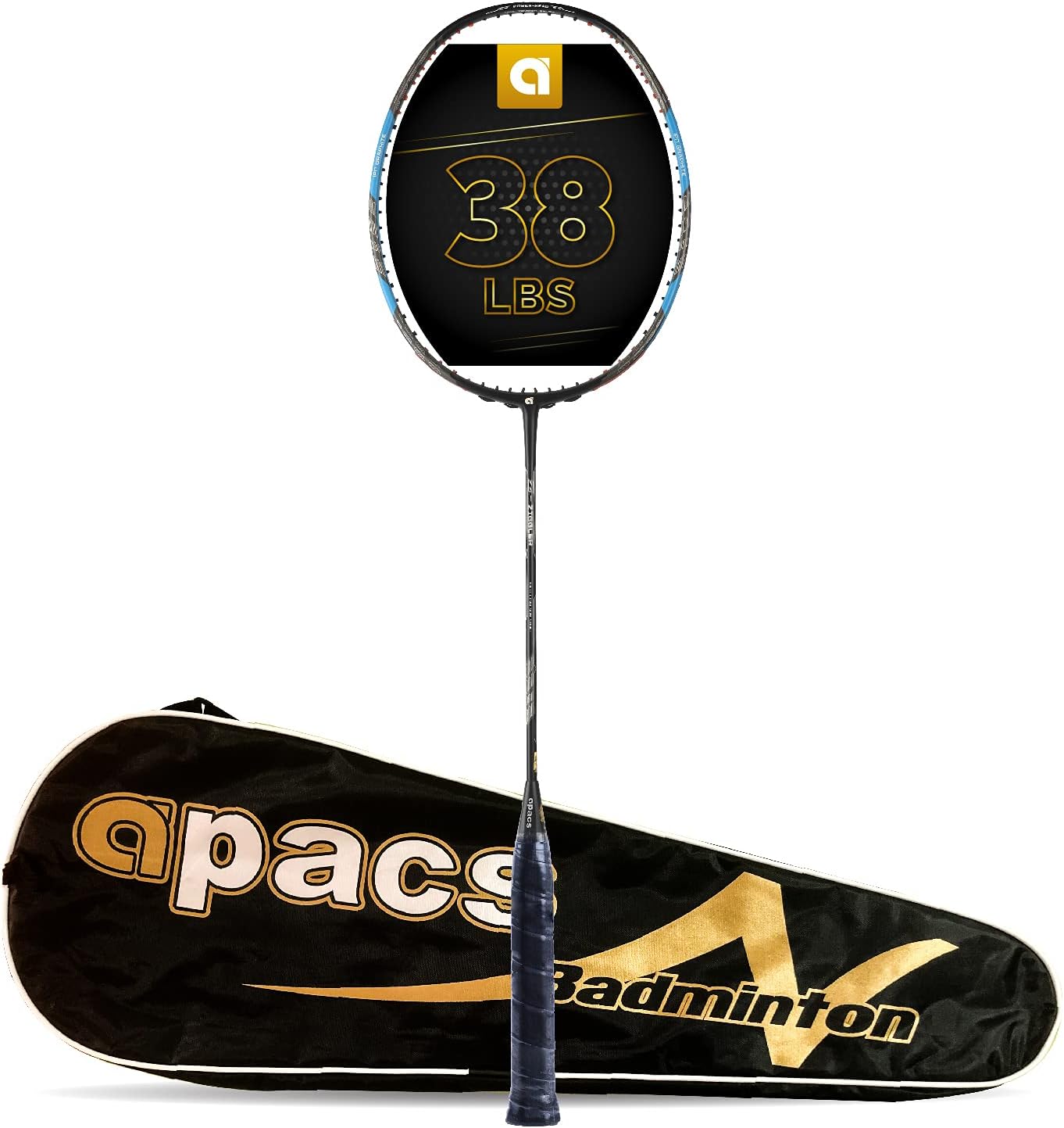 Buy Apacs Z-Ziggler (Unstrung, 38 LBS Max Tension) 6.4mm Slim Shaft ...