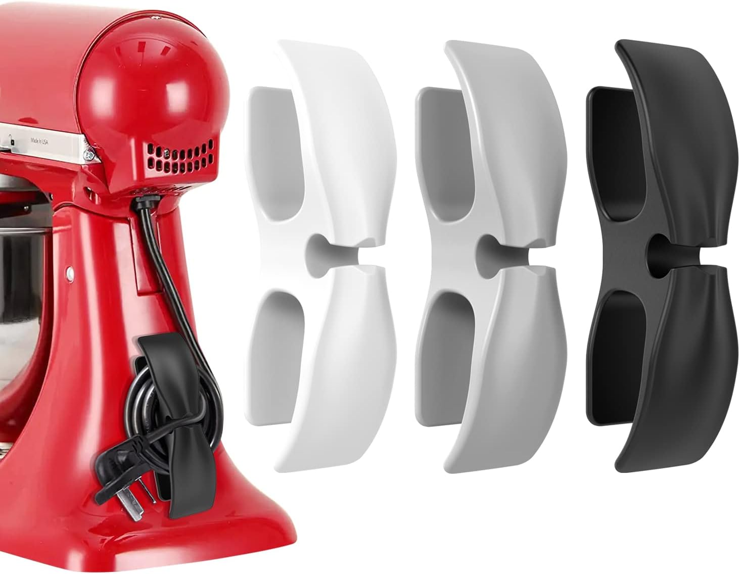 Amazon.com: Cord Wrappers for Kitchen Appliances, 3 Pack Upgraded ...