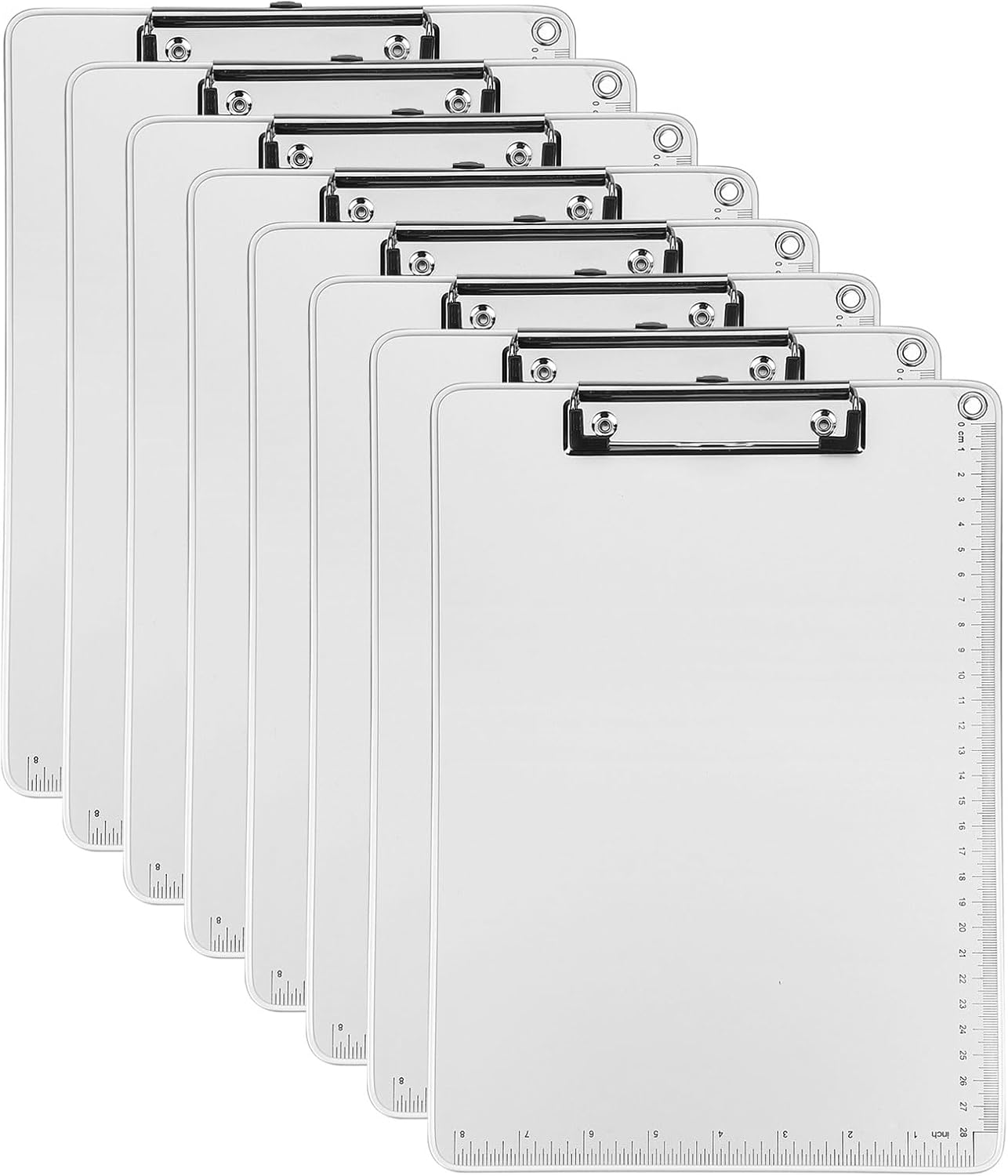 Amazon.com: PATIKIL A4 Metal Clipboard, 8Pcs Heavy Duty Aluminum ...