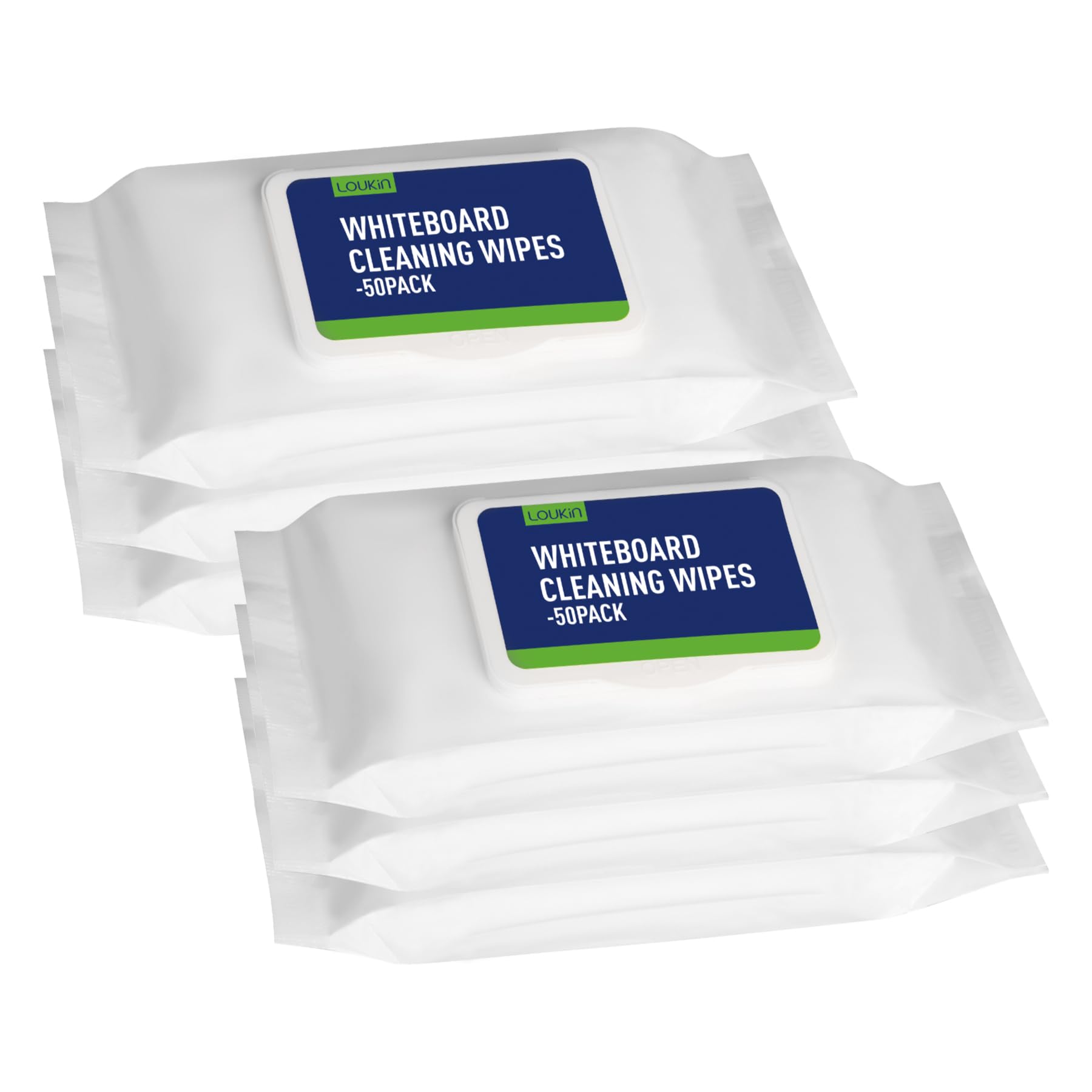 Amazon.com: Loukin Dry Erase Wipes, Whiteboard Cleaning Wipes, Non ...