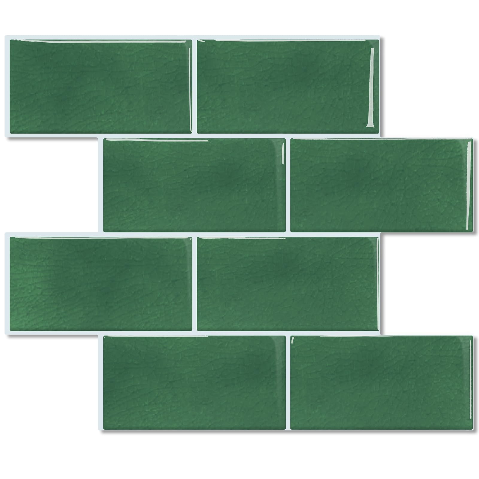 Snapklik.com : STICKGOO 10-Sheet Backsplash Peel And Stick Subway Tile ...