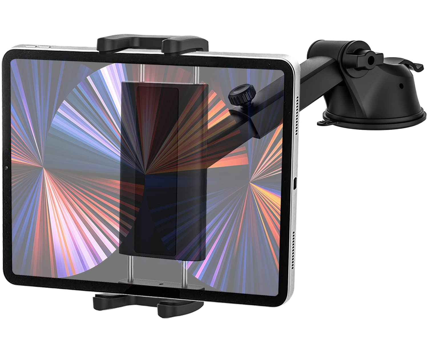 Car Dashboard Holder Tablet Mount, woleyi Strong Suction Cup Tablet ...