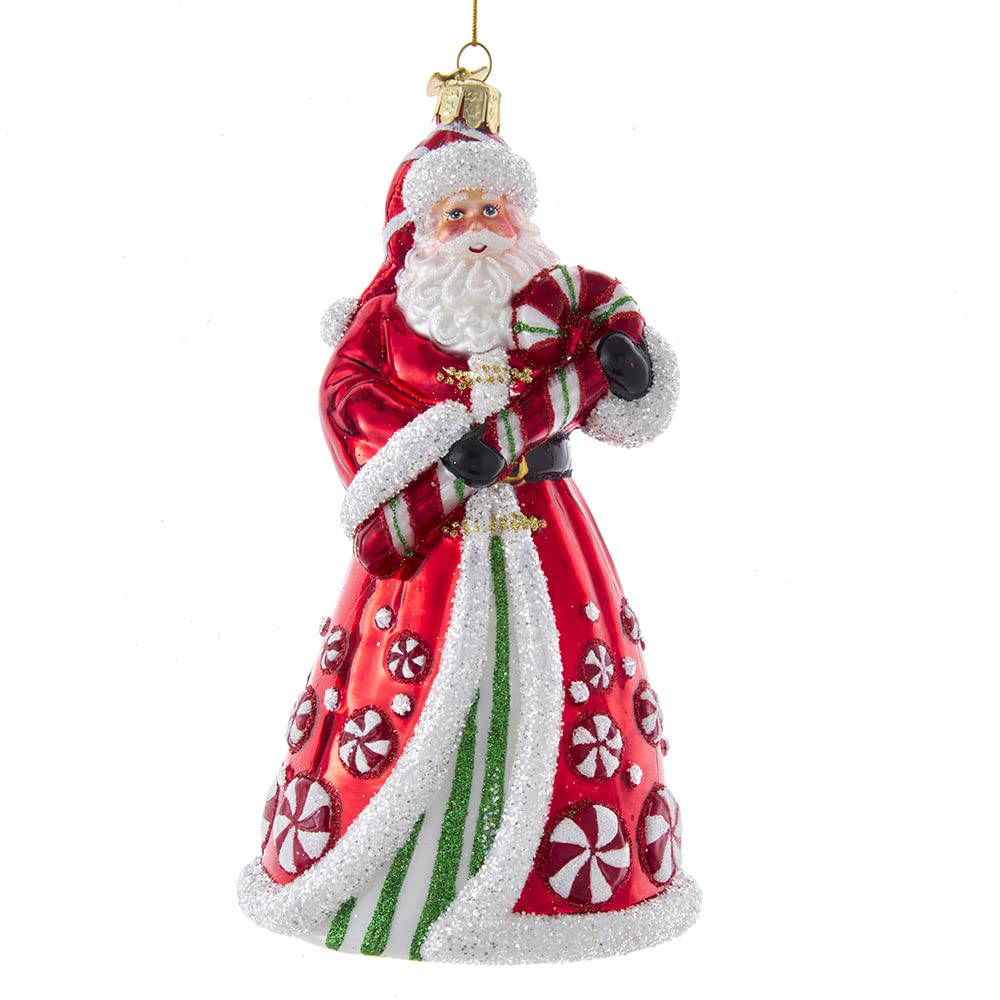 Amazon.com: 7-Inch Bellisimo Santa with Peppermint Candy : Home & Kitchen