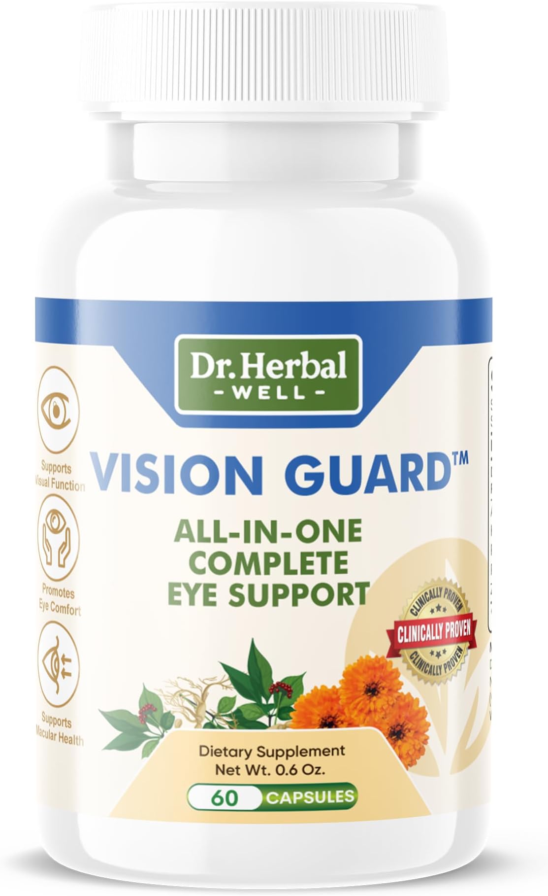 Amazon.com: Sunergetic Premium Eye Pressure Support Supplement - Eye ...