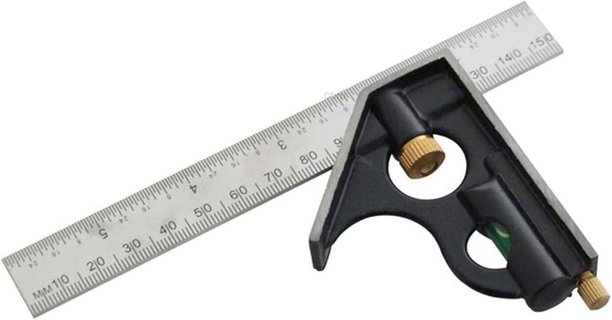 6" Inch Combination Square, Ruler, Level, Straight Edge, Gauge, metric ...
