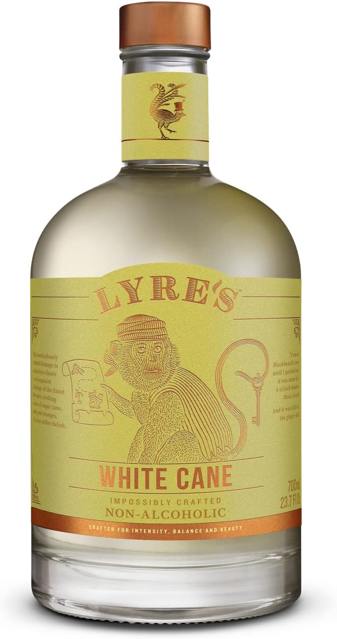Lyre's White Cane Non-Alcoholic Spirit - White Rum Style | Award ...