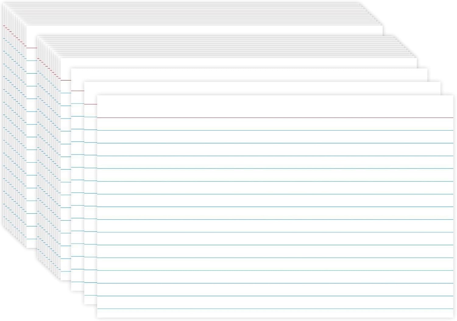 Amazon.com : Index Cards 5x8, Ruled Index Cards, Flash Cards for ...