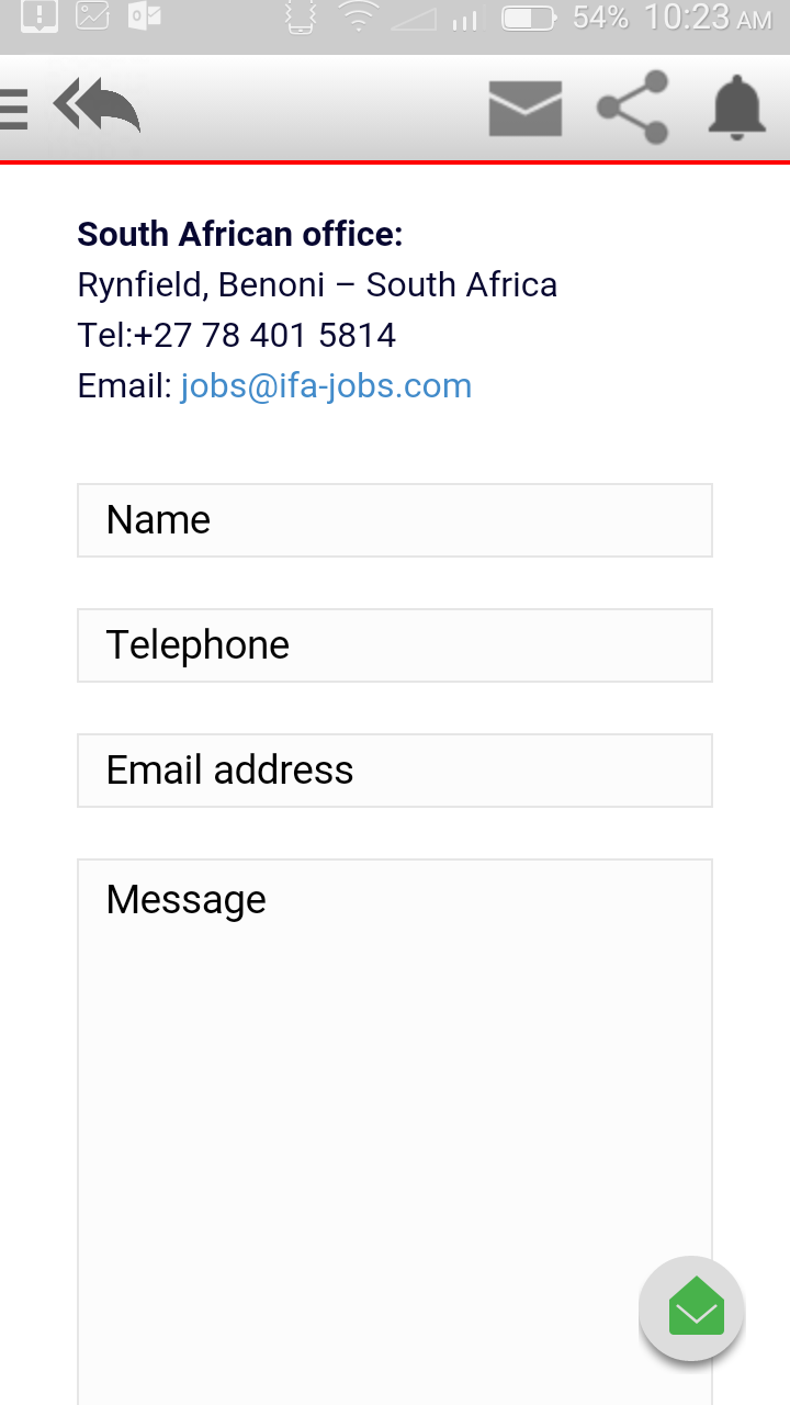IFA Jobs - App on Amazon Appstore