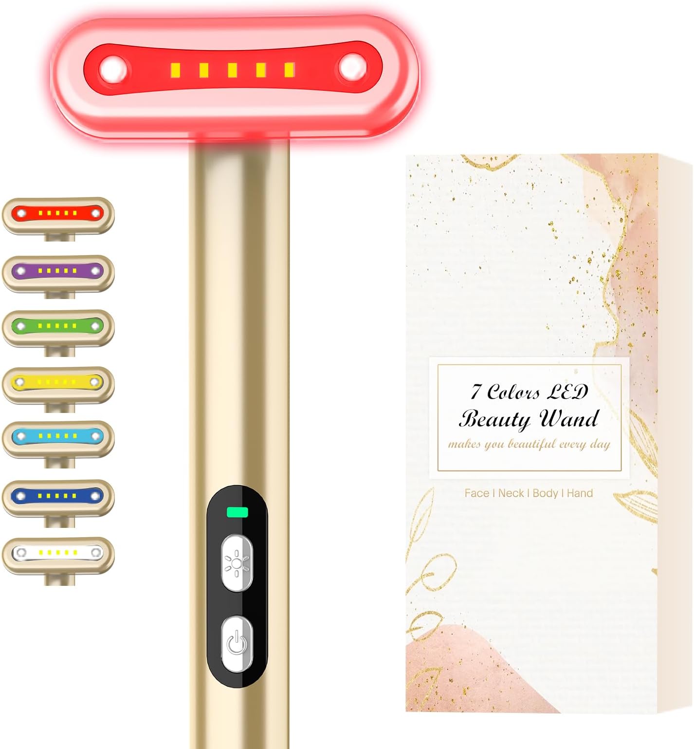Amazon.com: Acne Light Therapy Wand Red Light Therapy for Face ...